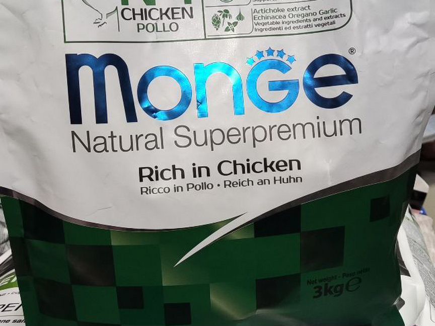 Monge Монж puppy корм для щенков крупных пород3 кг