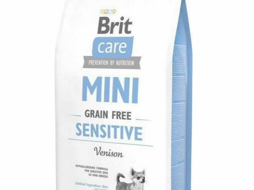 Корма сухие для собак Brit care в ассортименте