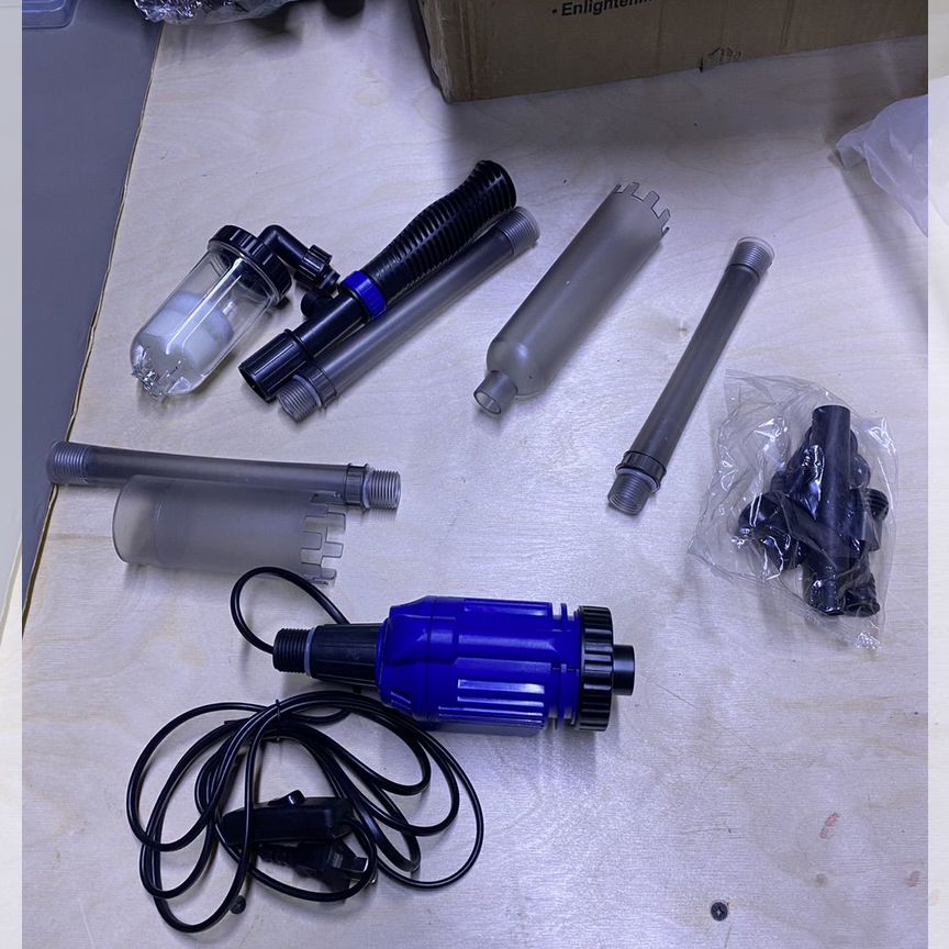 Сифон-грунтоочиститель для аквариума электрический