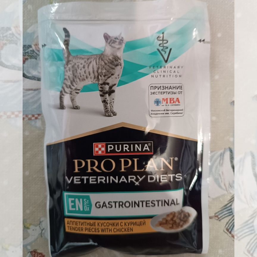 Влажный корм для кошек pro plan