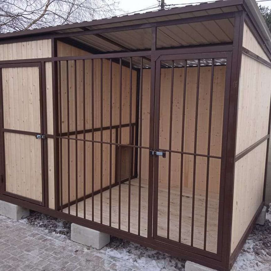 Вольер. Установка круглый год