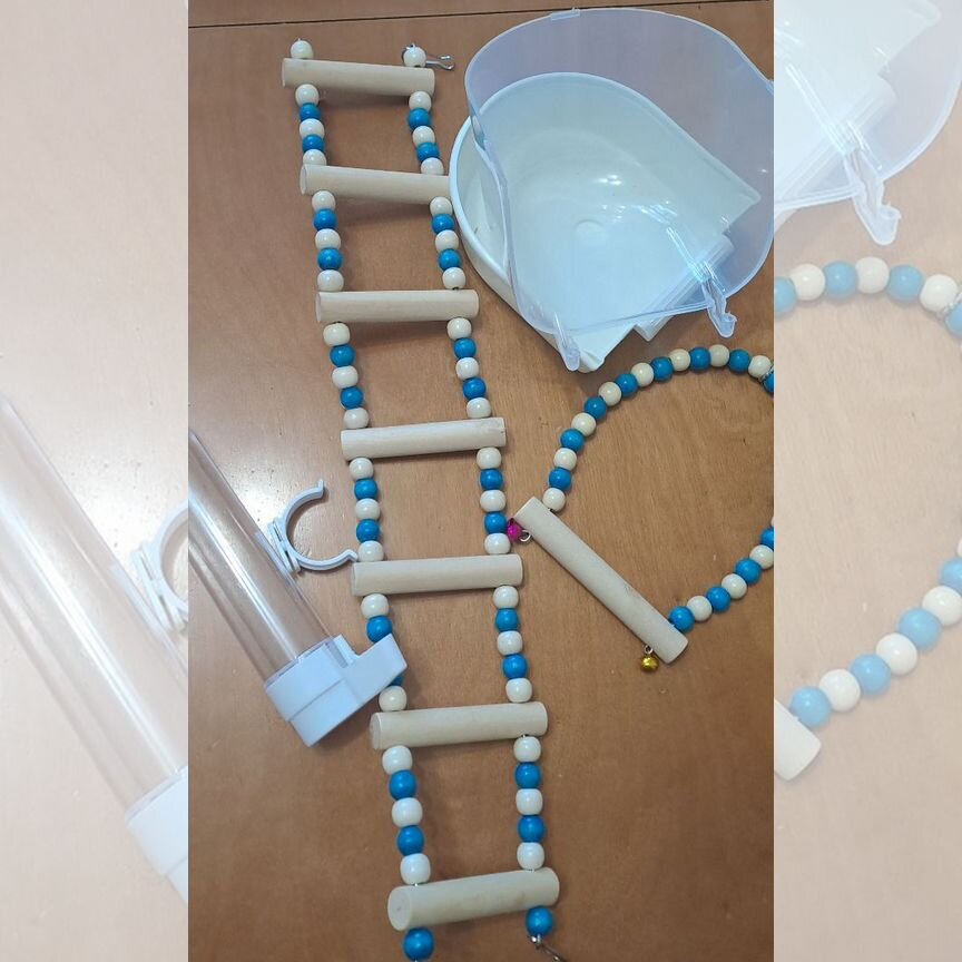 Игрушки для попугаев бронь