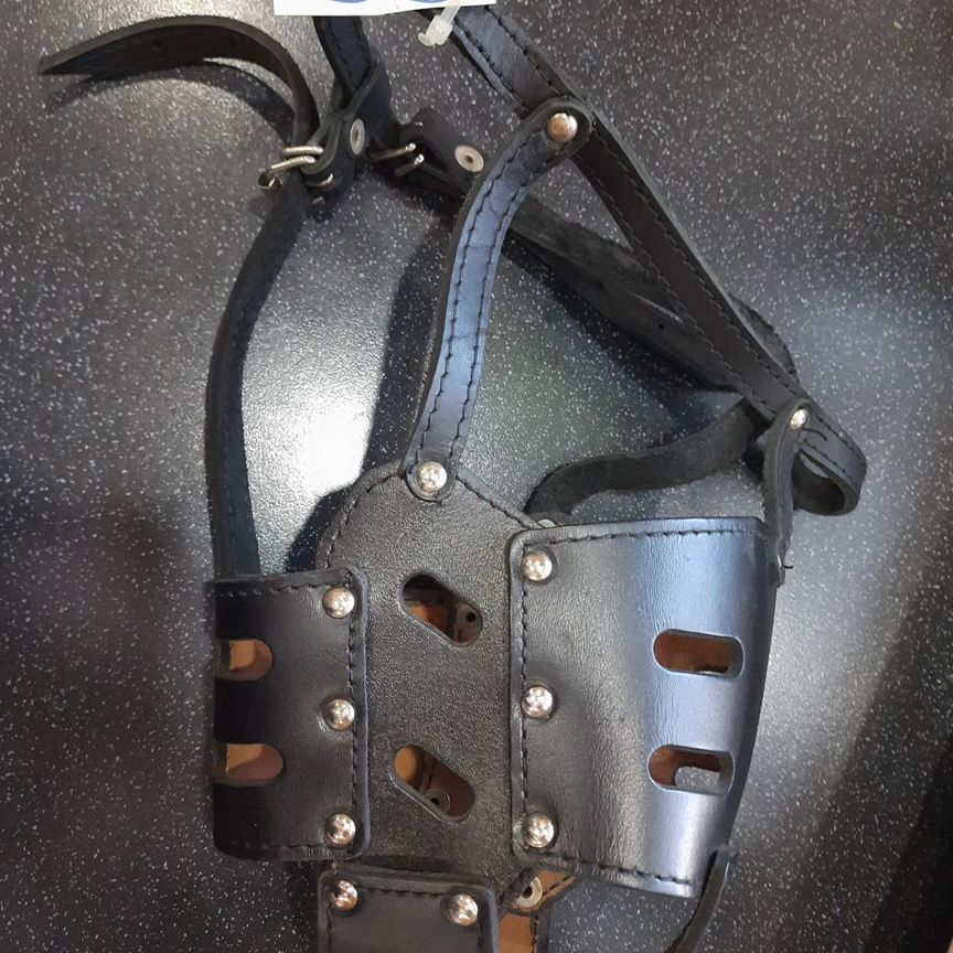 Намордник глухой номер 6 для большой собаки