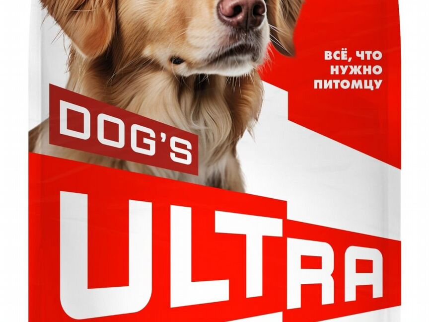 Ultra полнорационный сухой корм для взроcлых собак