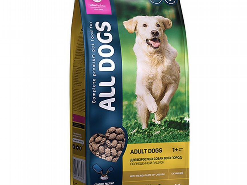Корм для собак all dogs