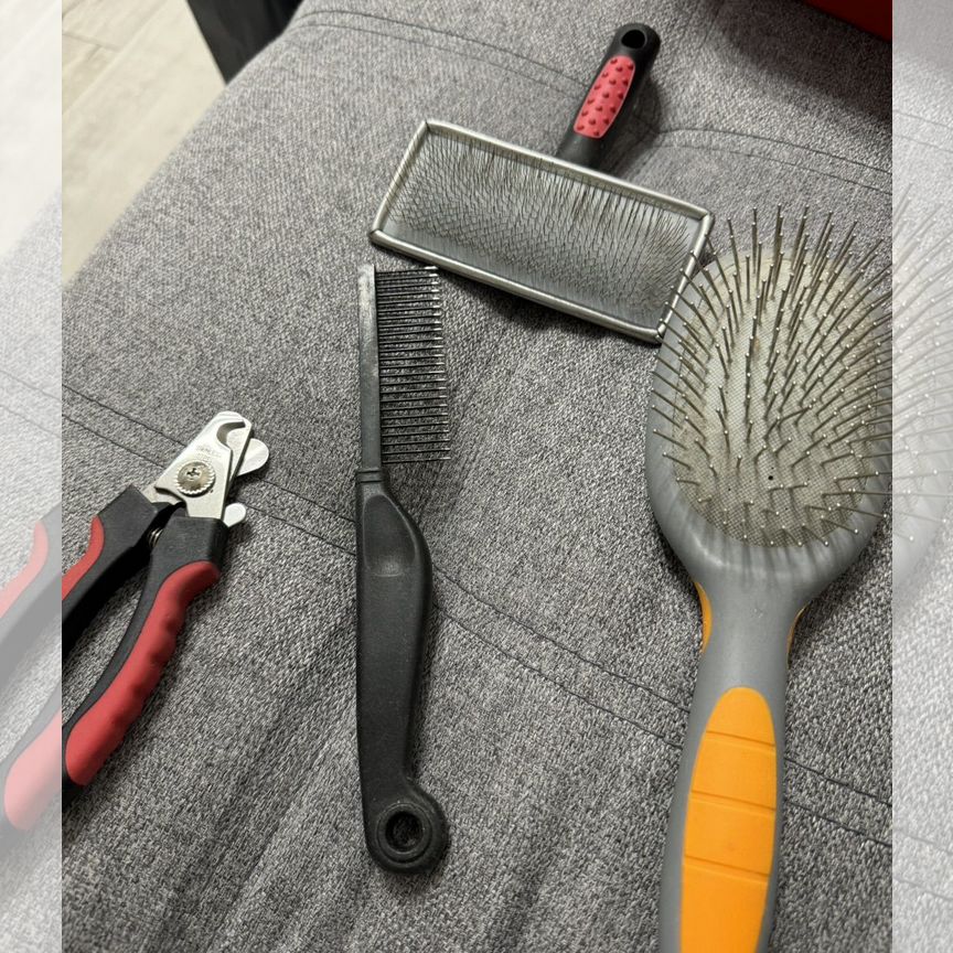 Ножницы, расчестки для собак