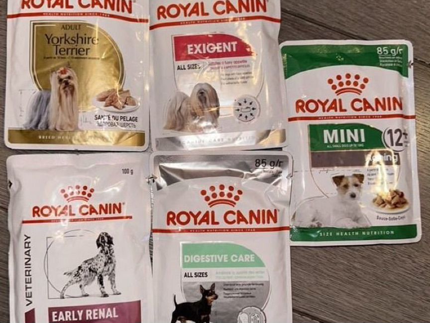Royal canin паучи для собак