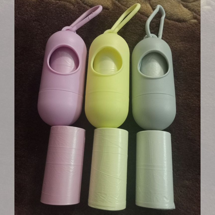 Контейнеры с пакетами для уборки за животными