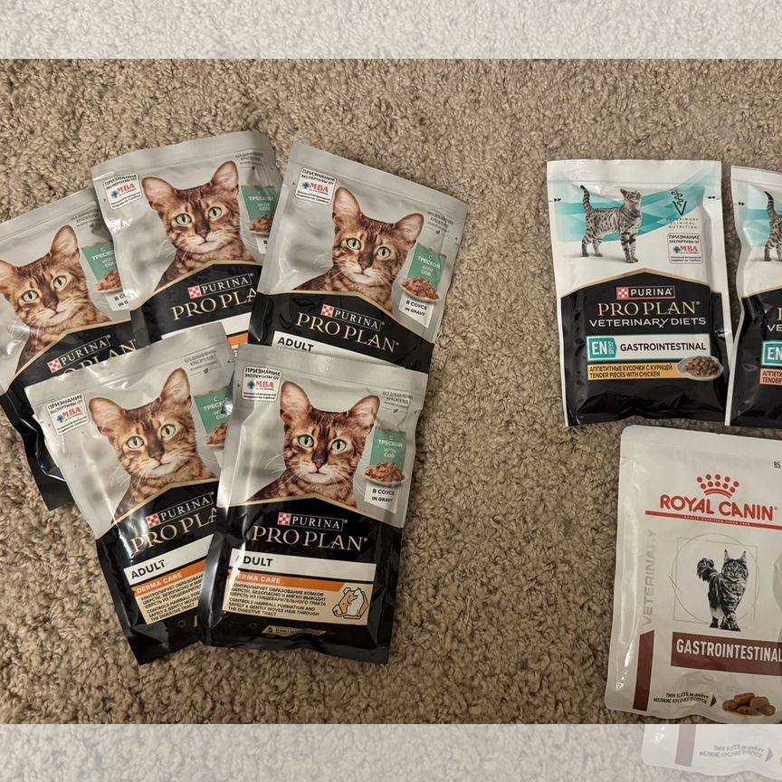 Корм для кошек влажный Purina pro plan