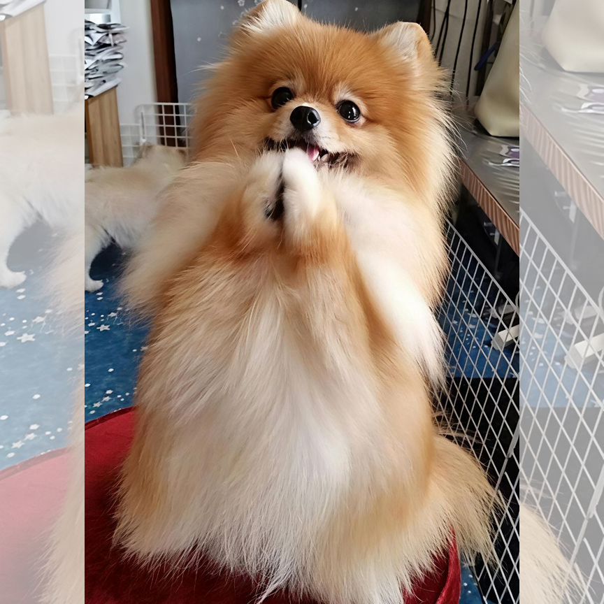 Померанский шпиц, щенок