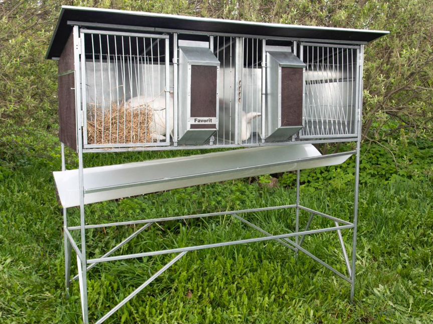 Уличный крольчатник