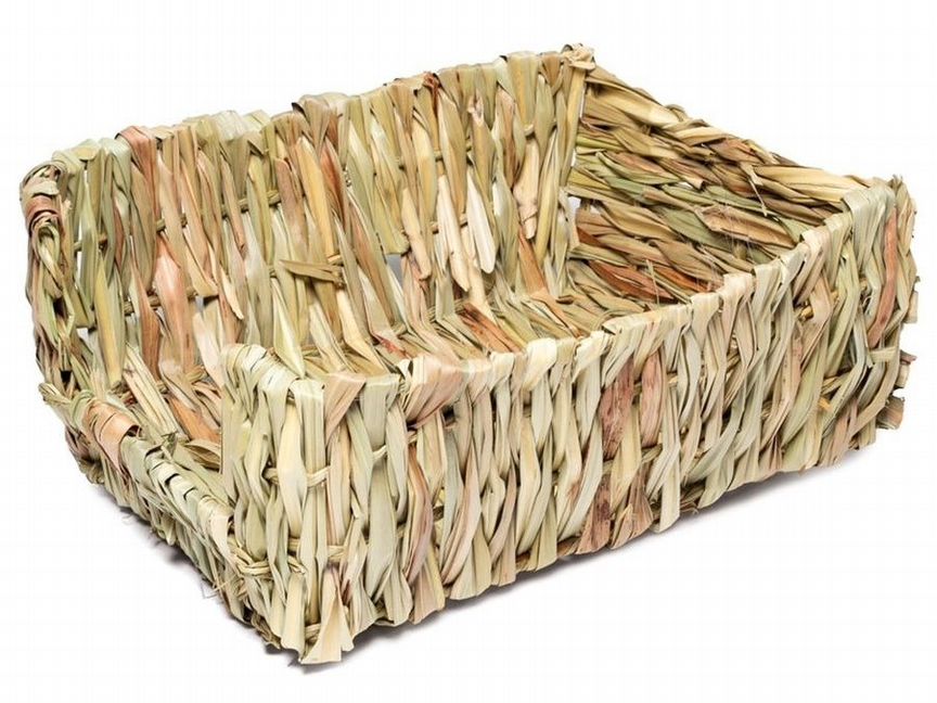 Лежанка natural для мелких животных из луговых тра