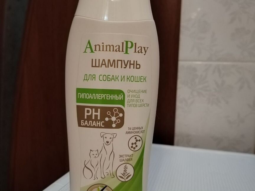 Шампунь для собак и кошек Animal play