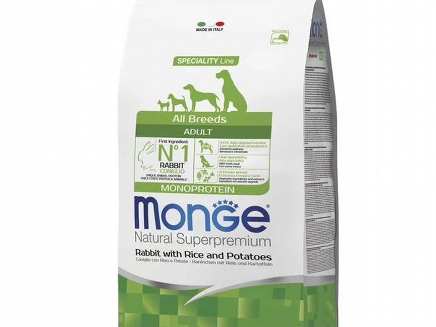 Сухой корм для собак Monge Monoprotein