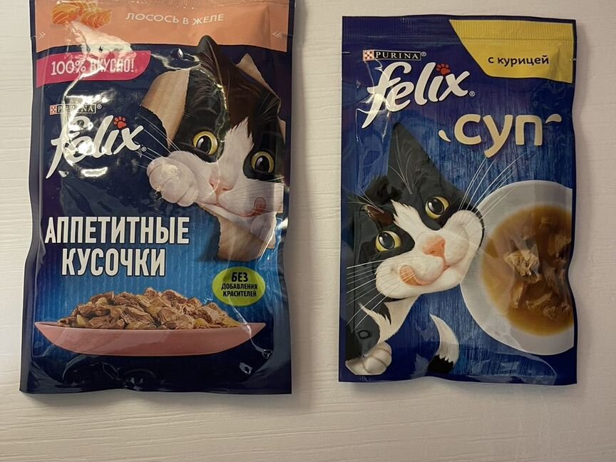 Влажный корм для кошек фелис felix