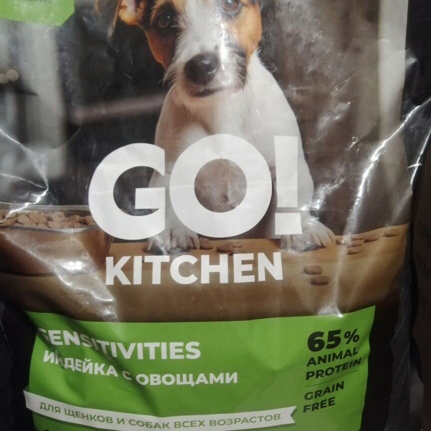 Корм Go kitchen для собак