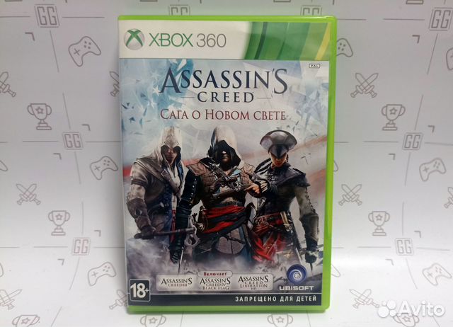 Assassin's Creed Сага о Новом свете для Xbox 360 купить в Москве ...