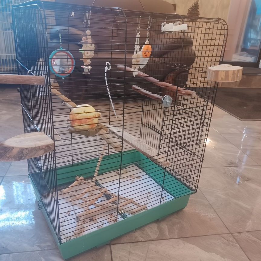 Клетка для попугая большая бу