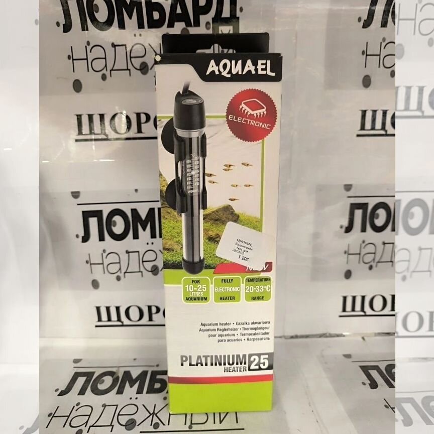 Новый аквариумный нагреватель Aquael Platinum 25