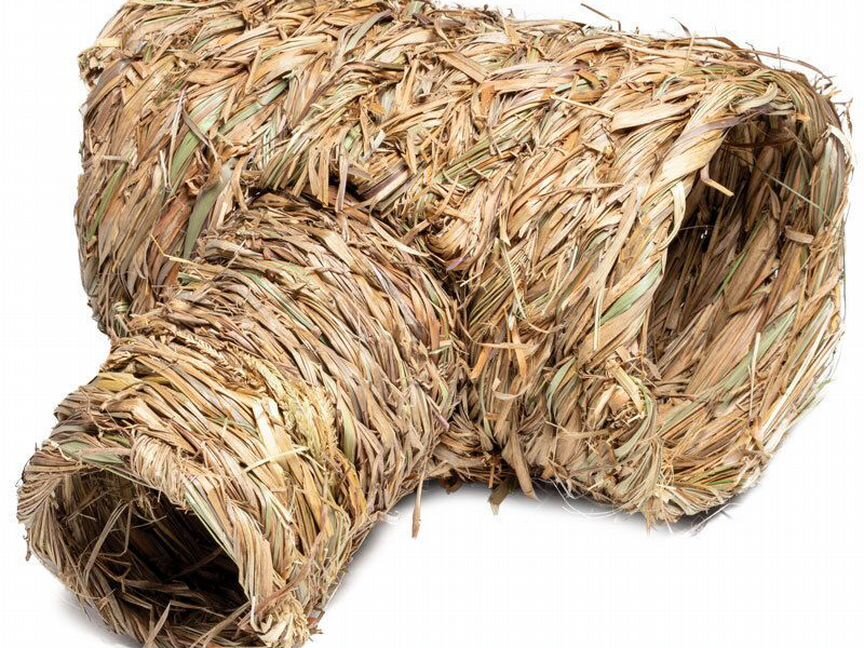Домик natural для мелких животных из луговых трав