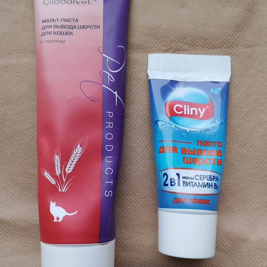 Мальтпаста Globalvet и Cliny