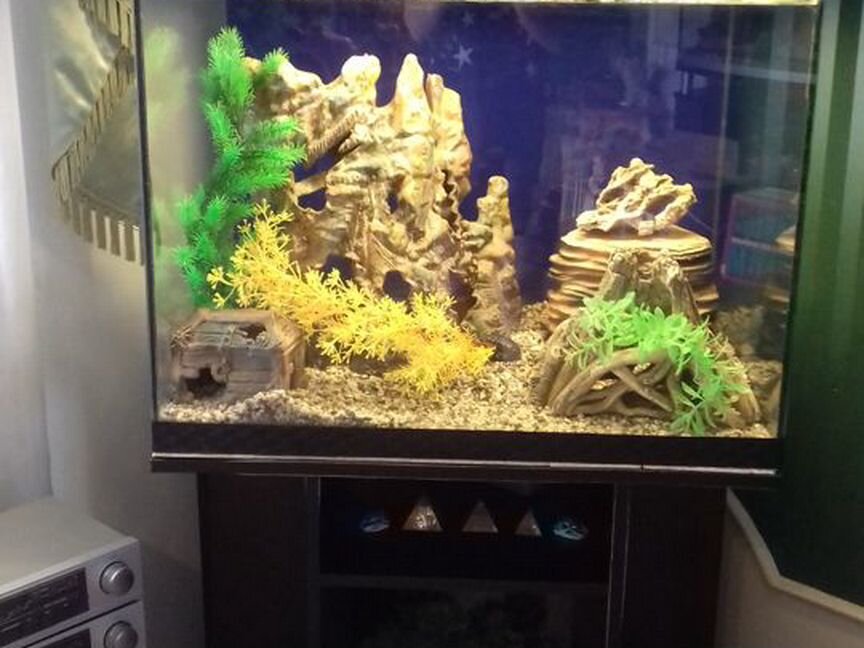 Грот для аквариума, песчаник