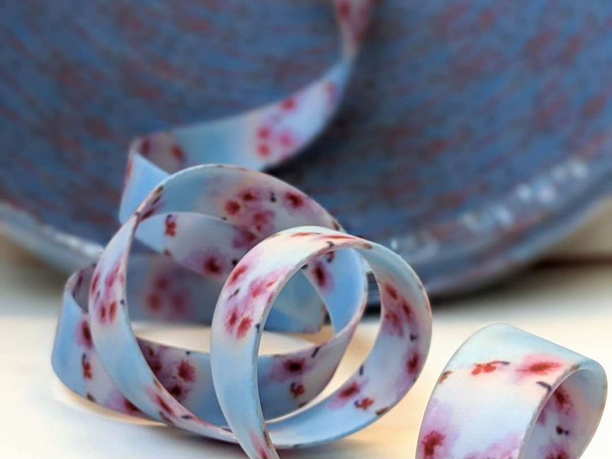 Водостойкая стропа Биотан с рисунком Сакура