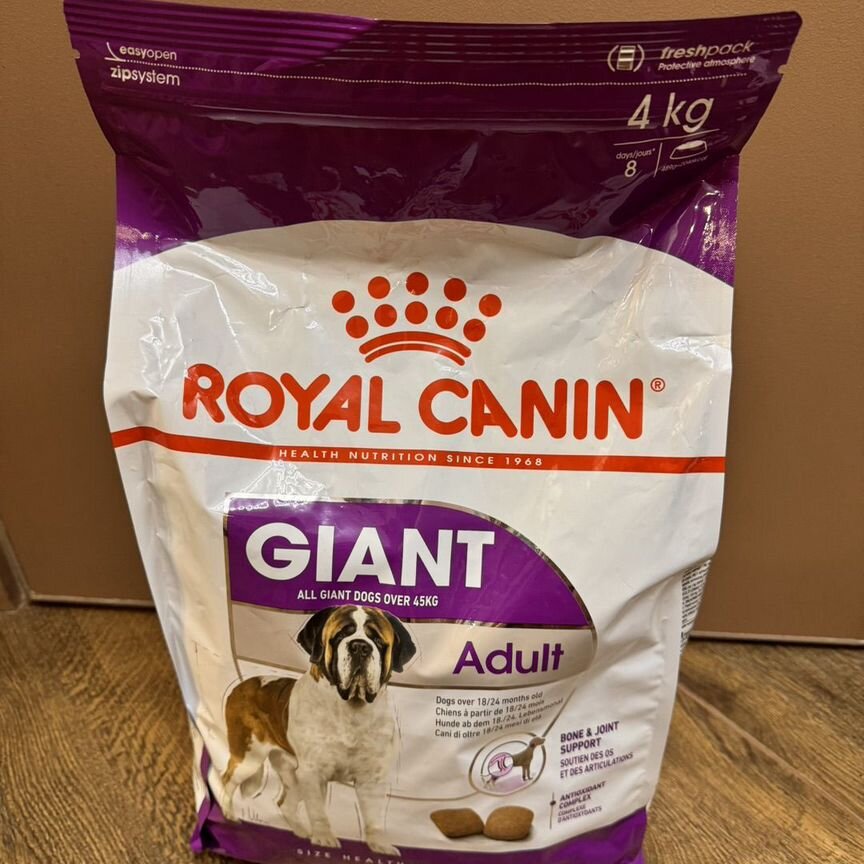 Royal Canin Giant Adult корм для собак 4 кг
