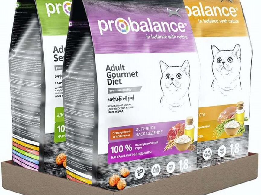 Probalance, Sirius, Mera,родные корма,прохвост