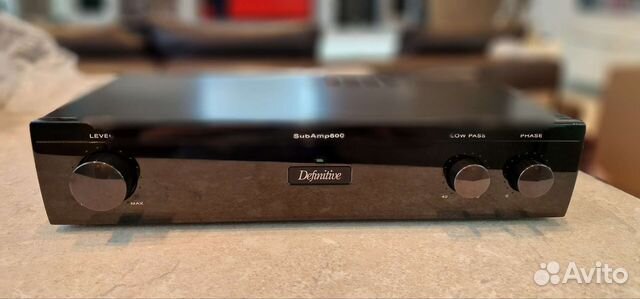 Усилитель для сабвуфера Definitive SubAmp 600 купить в Москве ...