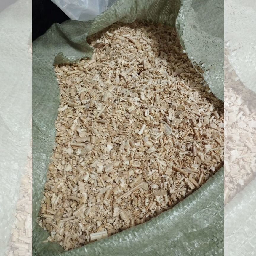 Стружка, опилки сухие
