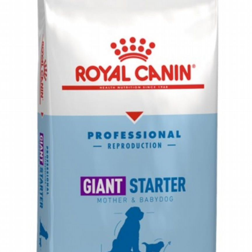 Корм для собак royal canin giant starter