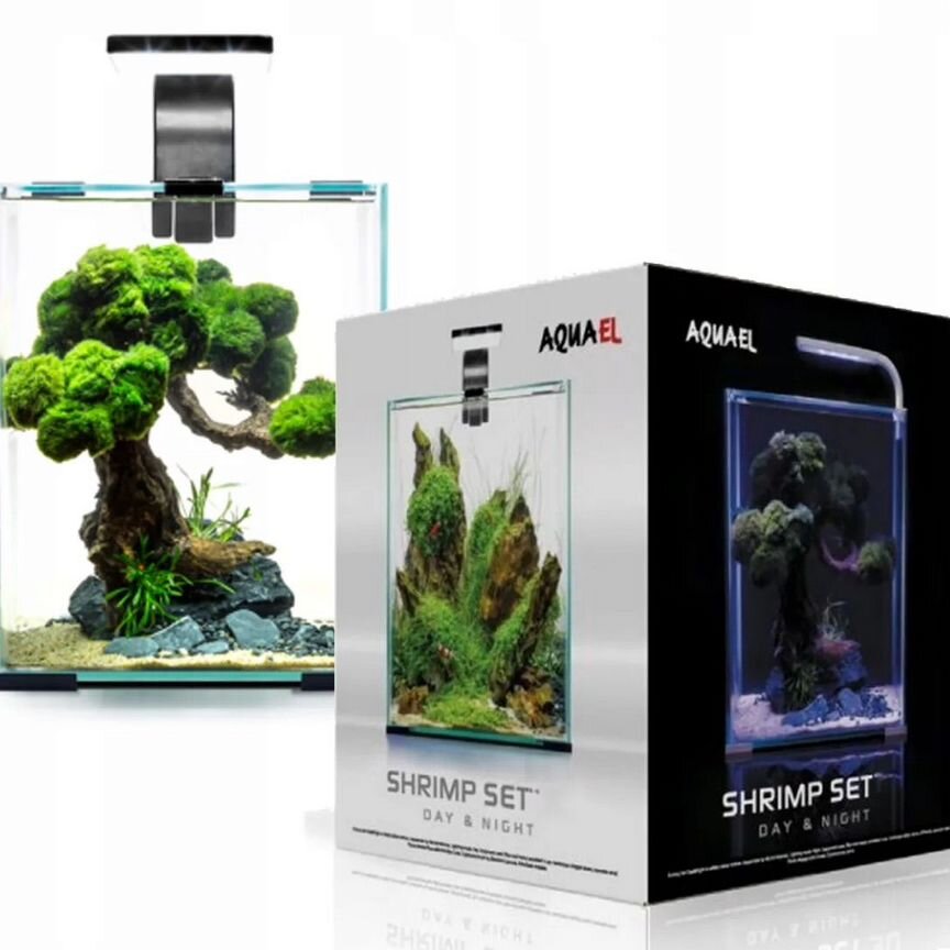 Новое.наполнение,Aquael Shrimp Set SMART LED