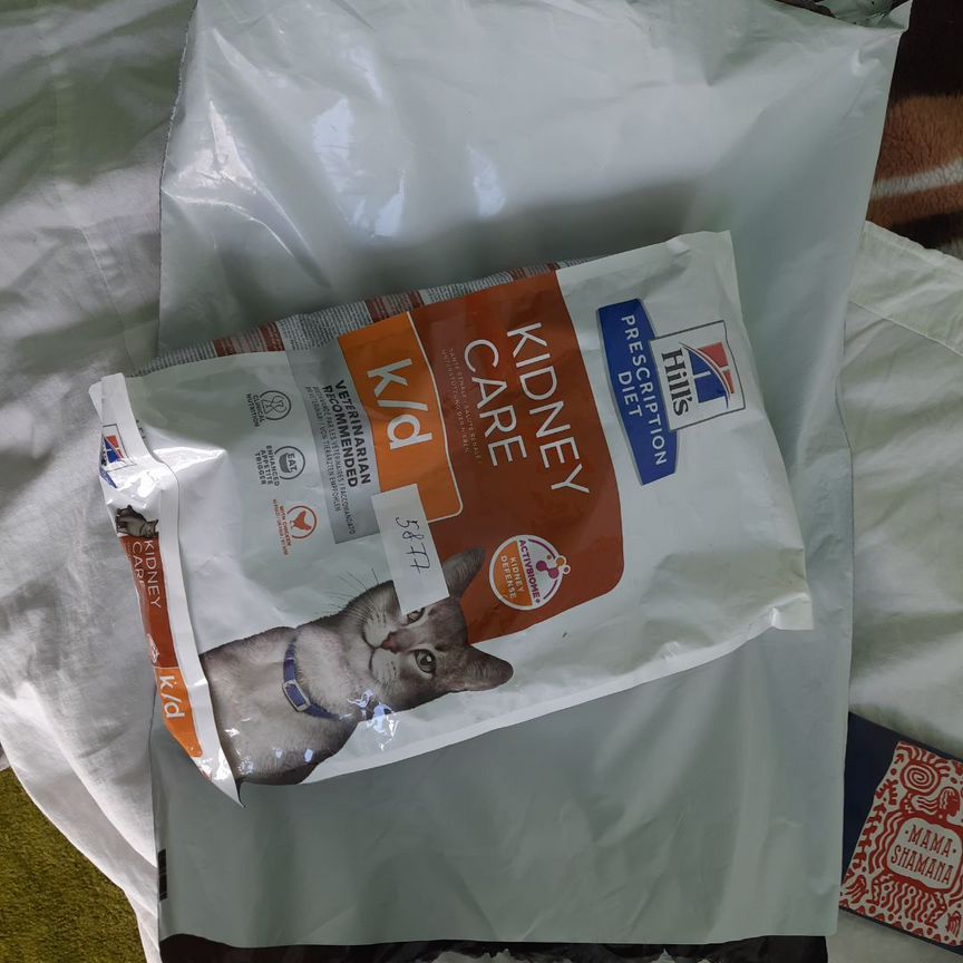 Корм для кошек Hills k/d prescription diet k