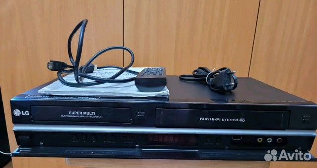 Новый DVD+VHS рекордер LG с hdmi для оцифровки купить в Москве ...