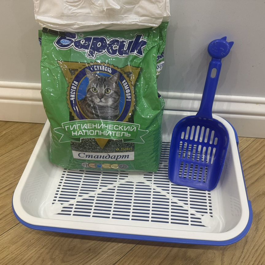 Лоток   наполнитель   совок