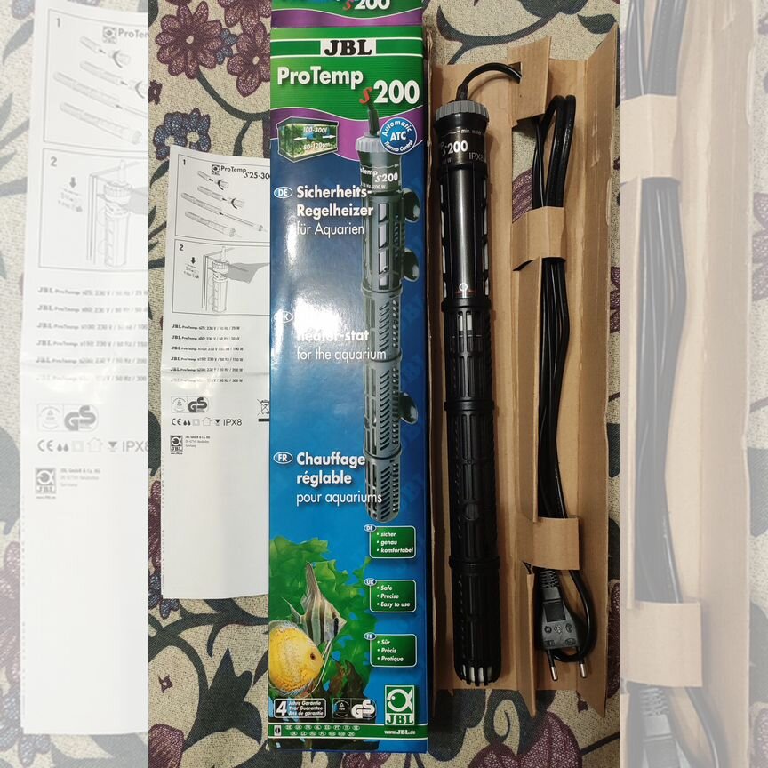 Нагреватель воды для аквариума JBL ProTemp S 200