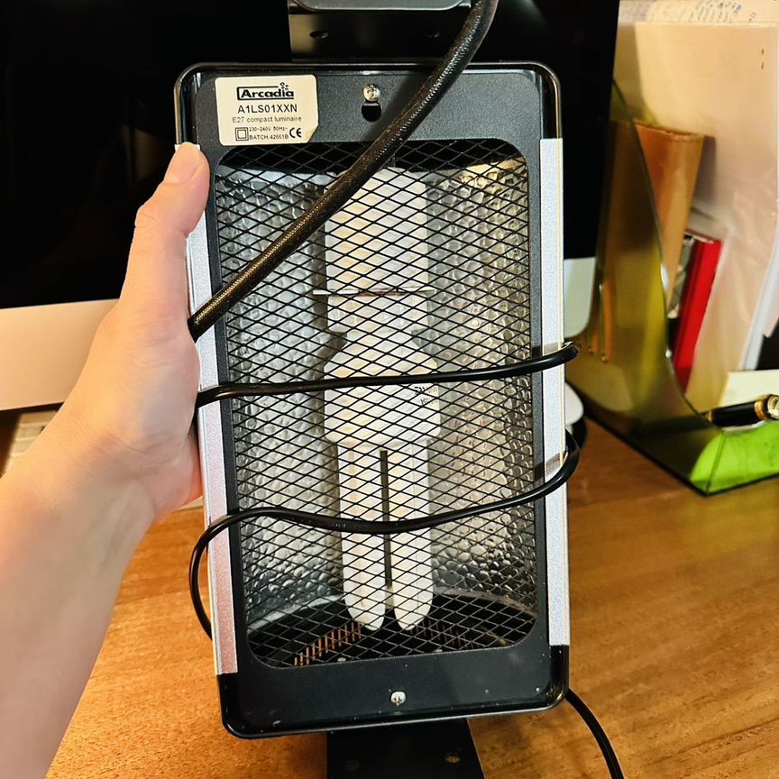 Светильник для птиц с лампой Arcadia