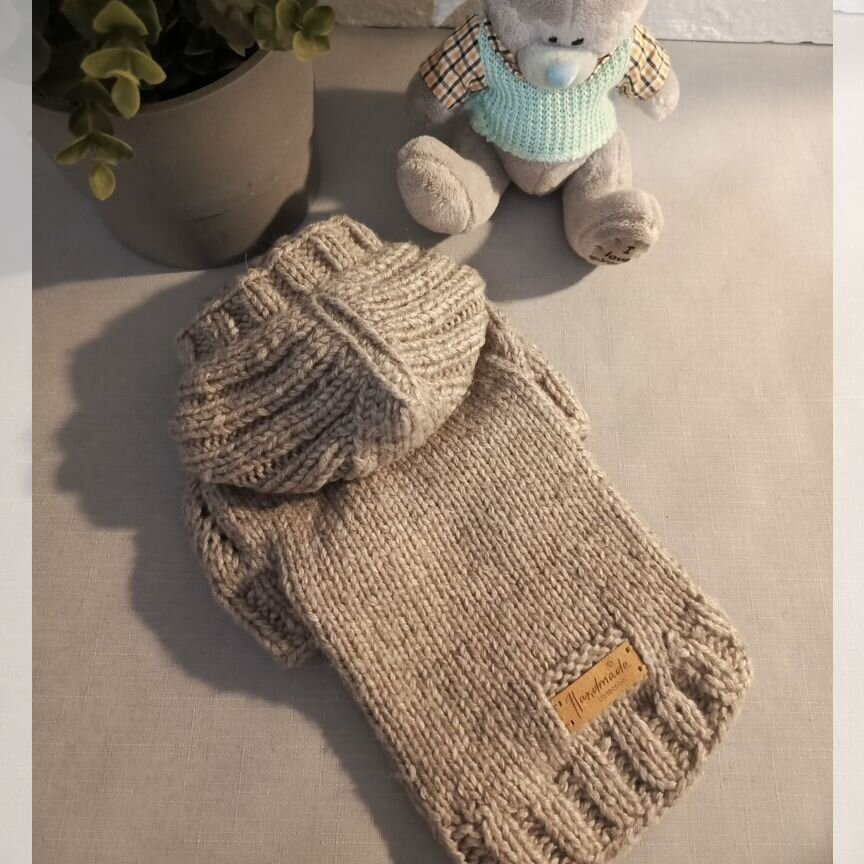 Вязаная одежда для собак