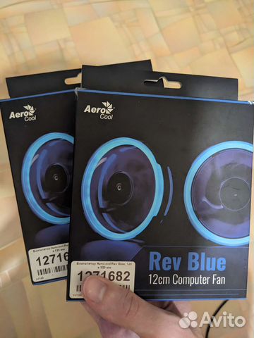 Вентилятор Aerocool Rev Blue купить в Красноярске | Электроника | Авито