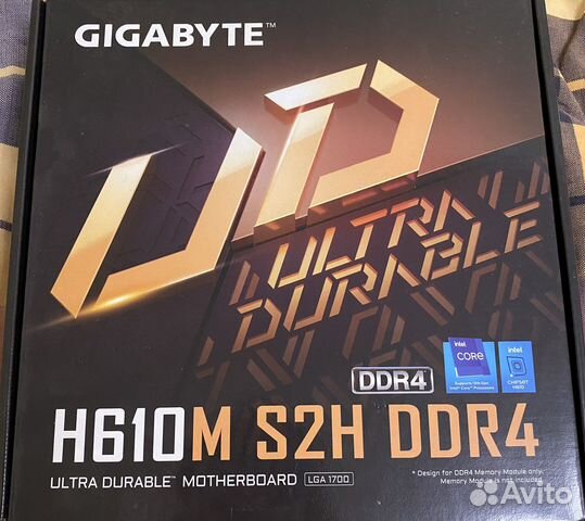 Материнская плата Gigabyte H10M S2H купить в Москве | Электроника | Авито