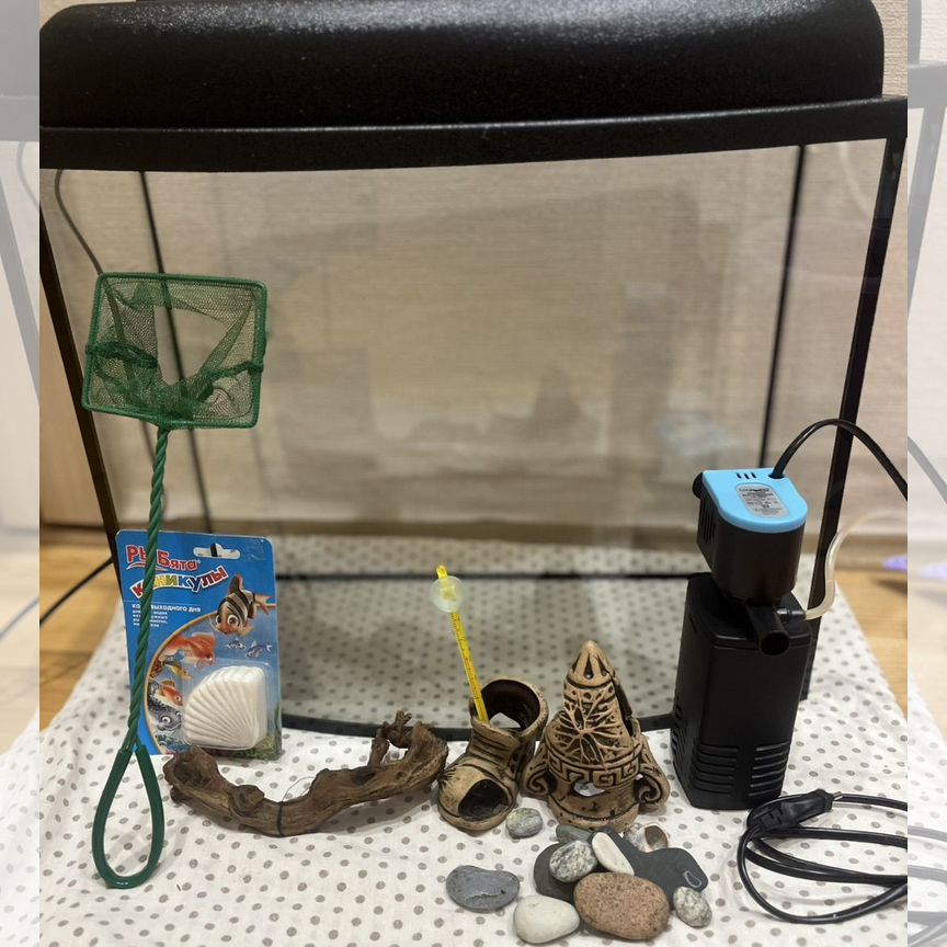 Аквариум 30 л   фильтр   аксессуары