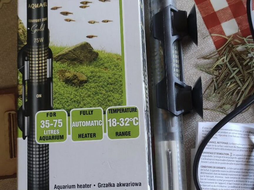 Нагреватель Aquael Gold 75w