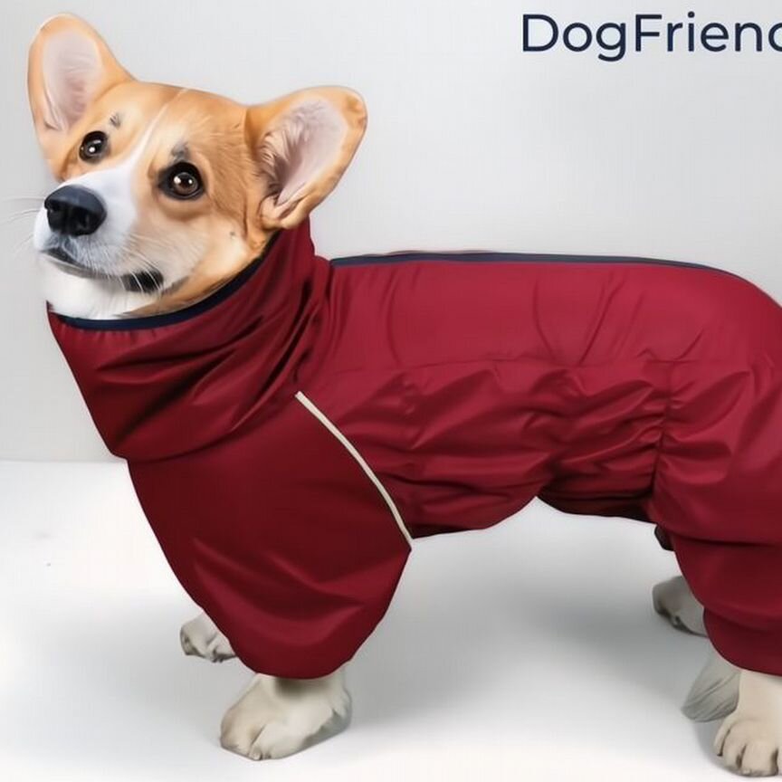 Комбинезон для девочки корги 45 размер