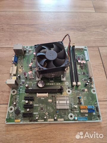 Материнская плата lga 1150 H87 + Процессор + кулер купить в Санкт ...