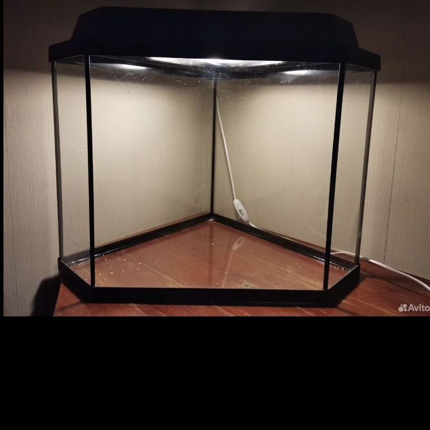Аквариум угловой 60 л