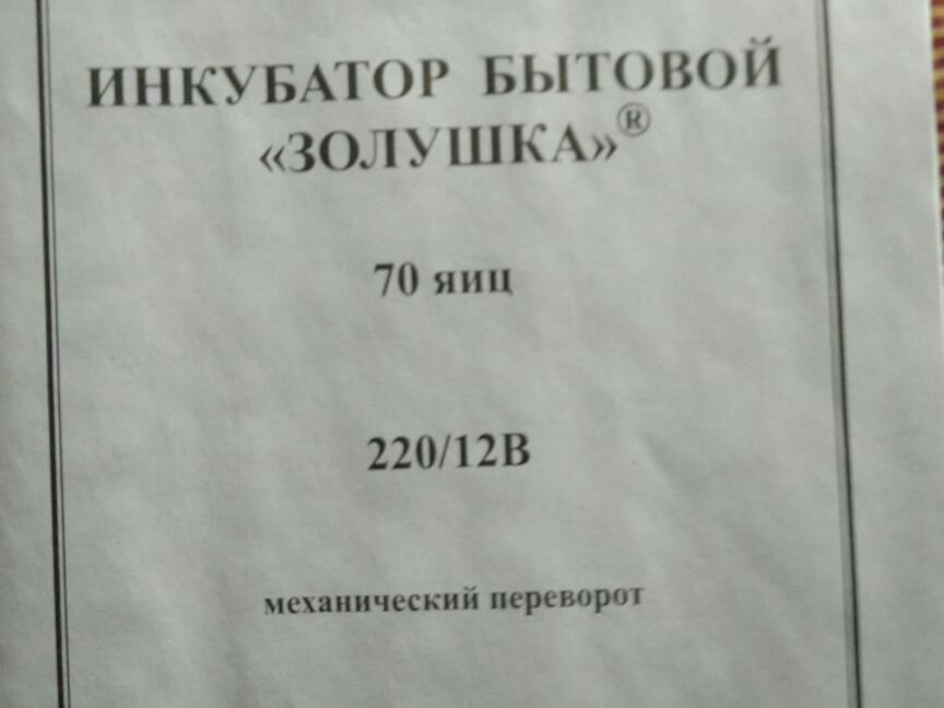 Инкубато несушка на70шт