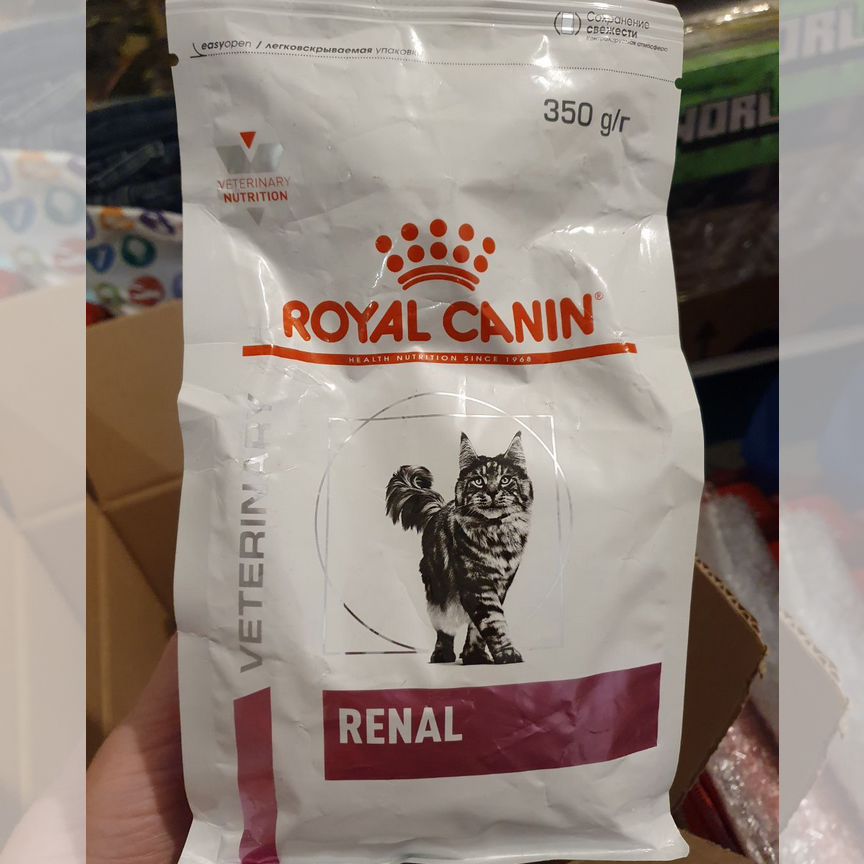 Сухой корм для кошек royal canin renal 350г