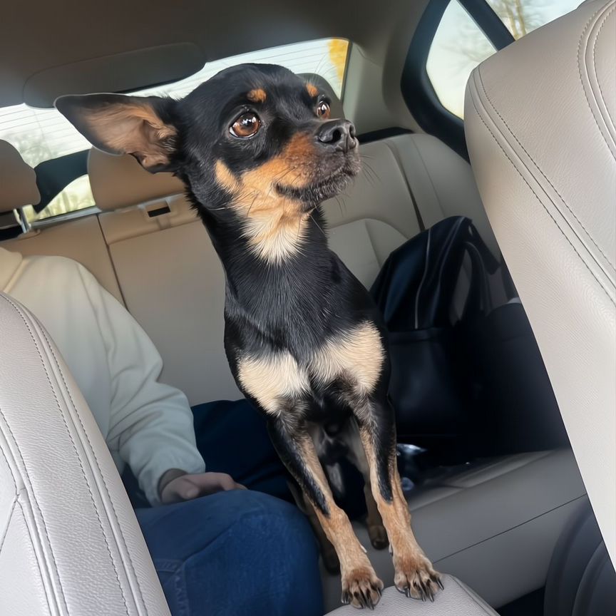 Русский той-терьер, взрослый пёс