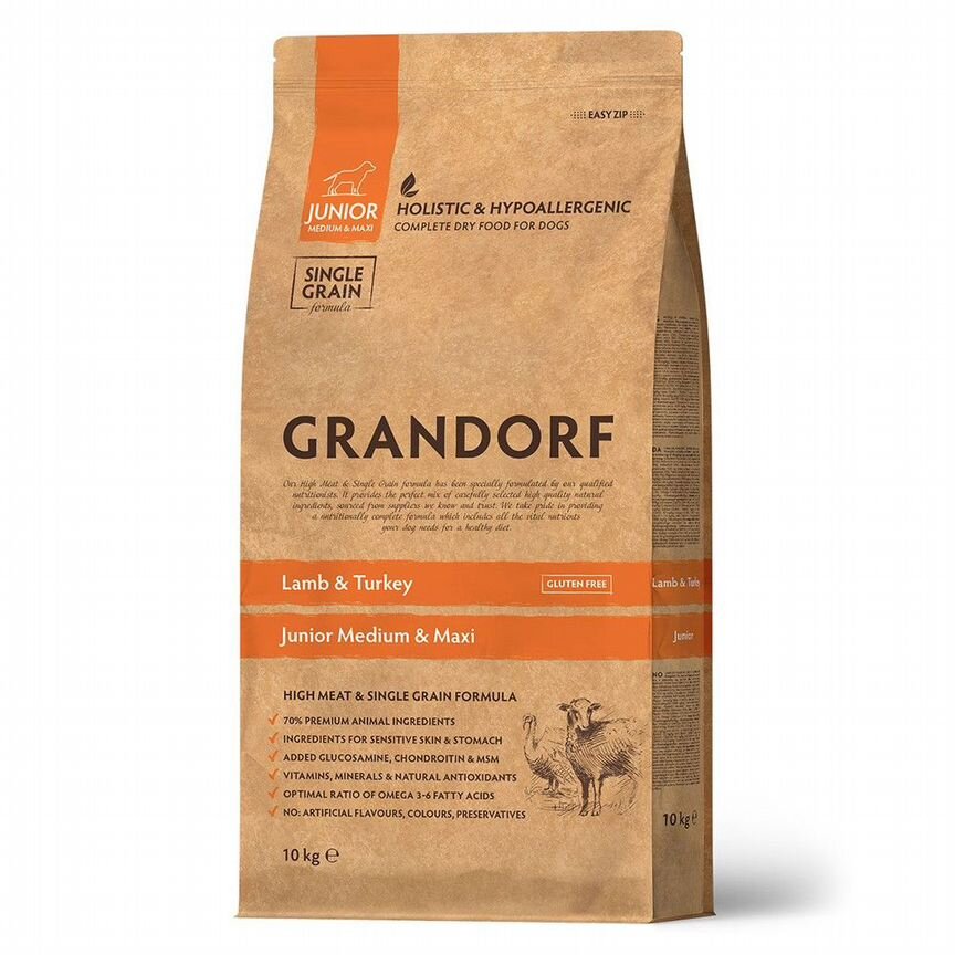 Корм Grandorf для щенков
